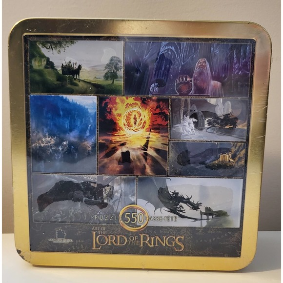 RoseArt | Games | Lord Of The Rings Trilogy Jigsaw Puzzle 55 Pieces ...